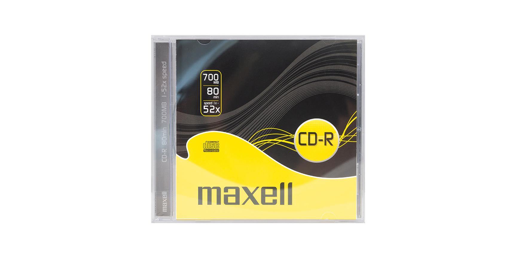 Maxell CD-R 52x 700MB Jewel Case