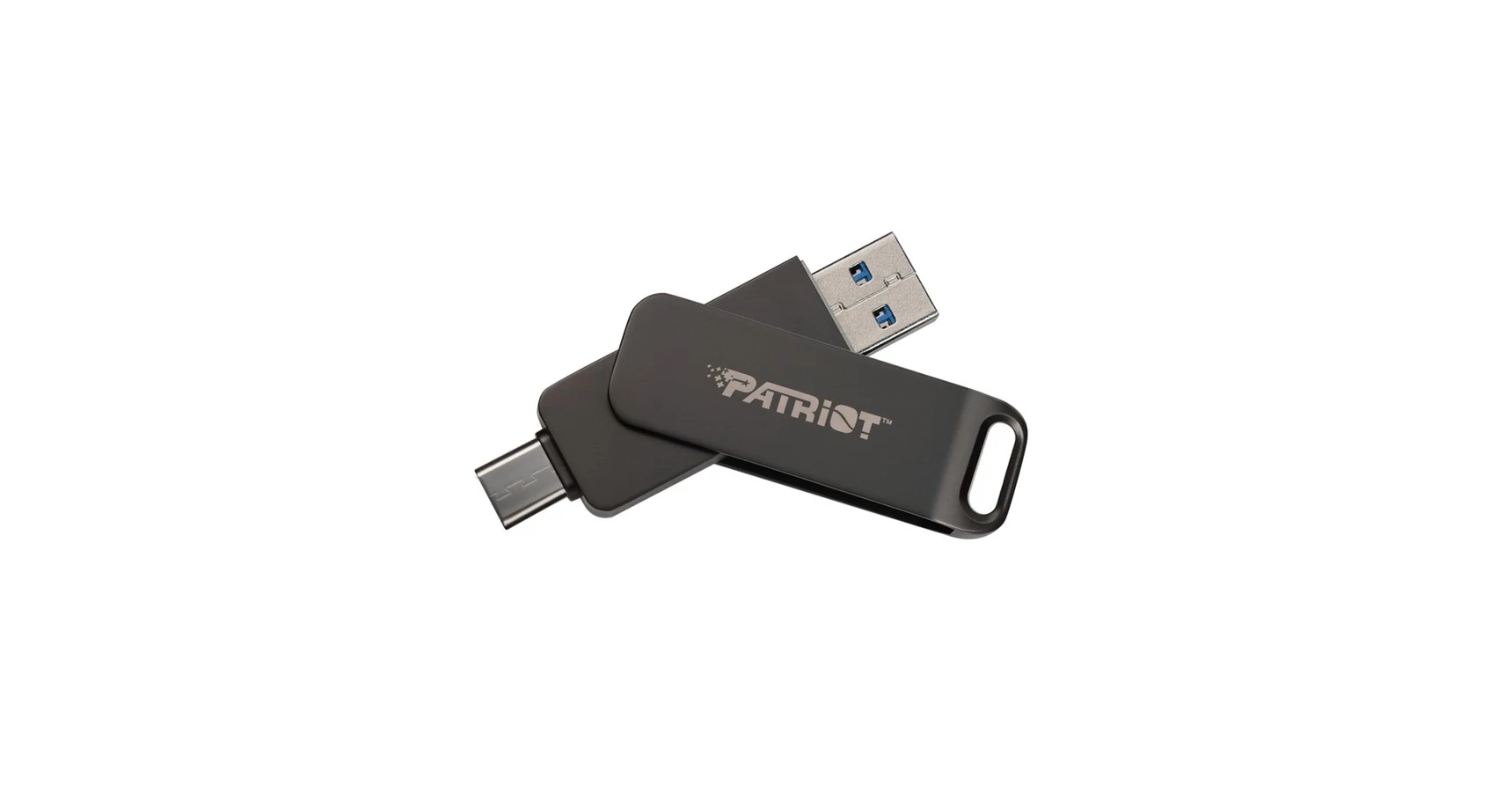 Patriot Rage R550 OTG pendrive 512GB USB-A + USB-C 3.2 Gen 1 - fekete